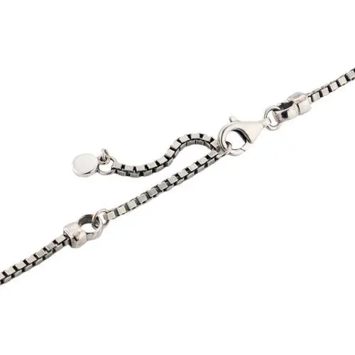 JAN LESLIE Sterling Charm Necklace