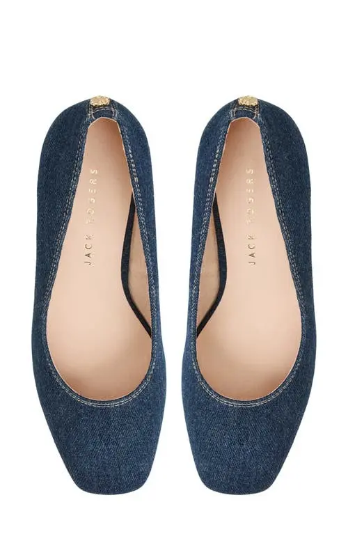 Jack Rogers Lenora Block Heel Pump