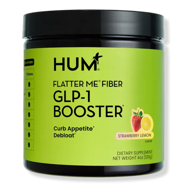HUM Flatter Me Fiber Glp-1 Booster Strawberry Lemon - One-color