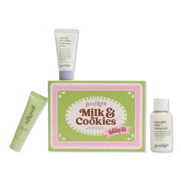 GOOD LIGHT Milk & Cookies Holiday Kit - One-color