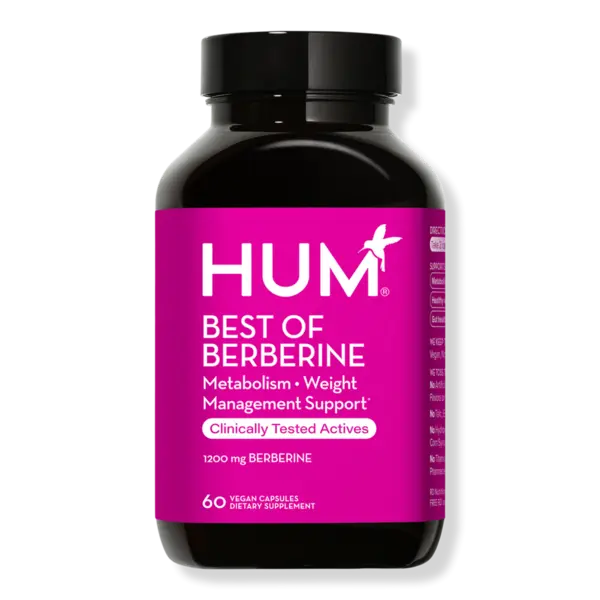 HUM Best Of Berberine Weight Management & Glucose Support - One-color