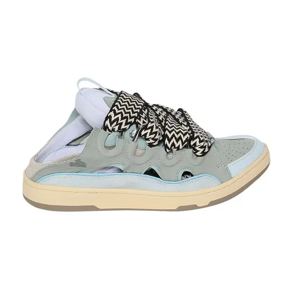 LANVIN Curb Mule - Blue