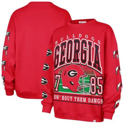 '47 Georgia Bulldogs Oversized Pullover Sweatshirt
