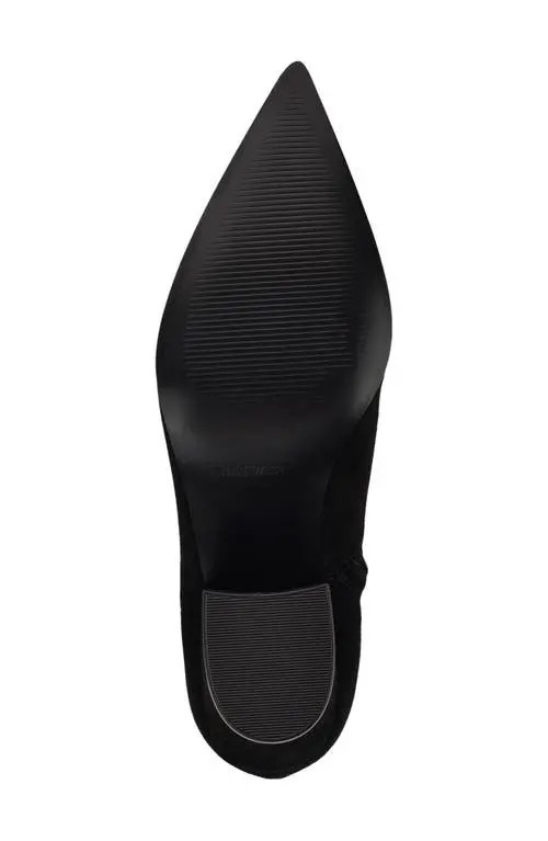 Nine West Savie Block Heel Bootie - Black