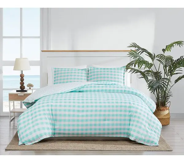 SCOUT Barnaby Checkham King Duvet Set - One-color