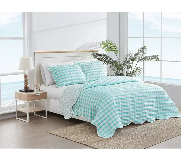 SCOUT Barnaby Checkham King Quilt Set