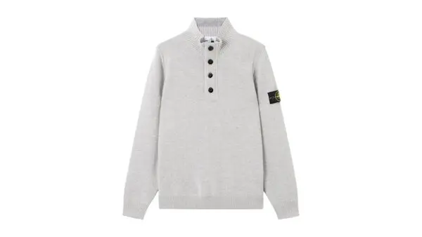 Stone Island Lambswool Half Zip Jumper