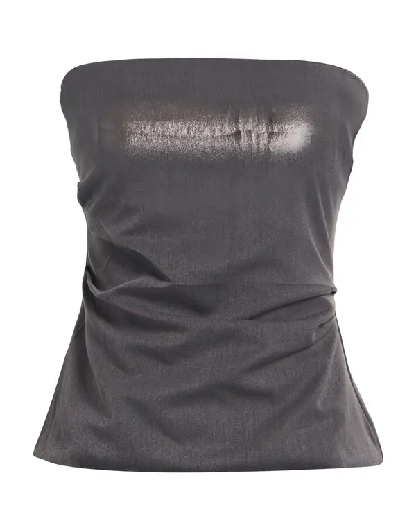 RINASCIMENTO Tube Top In Polyester, Viscose, And Elastane