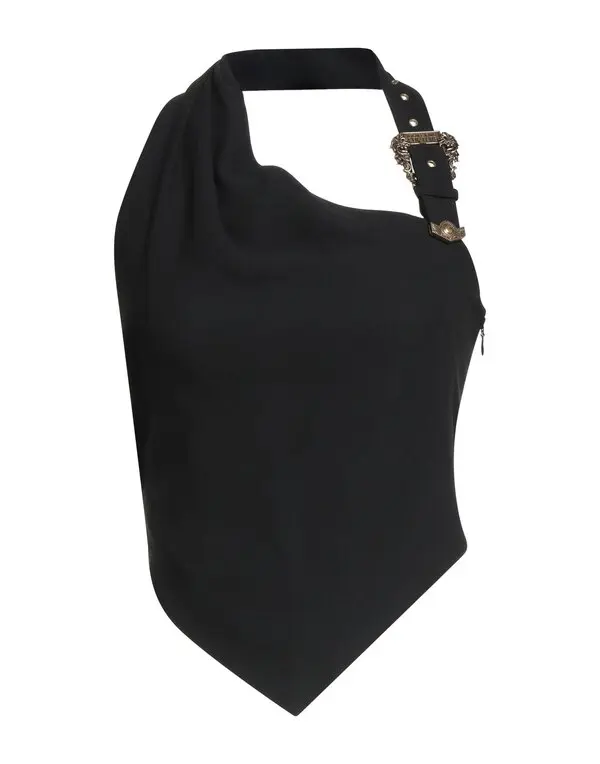 Versace Cropped Polyester Top