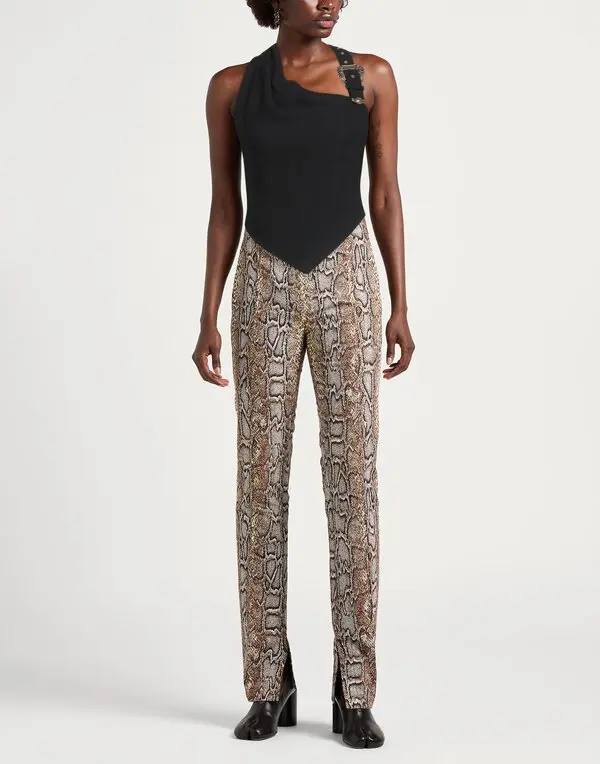 Versace Cropped Polyester Top