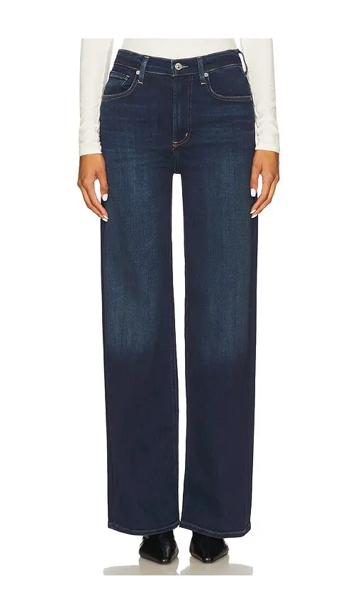 Citizens Of Humanity Lyra Long Wide Leg Jeans - Masha