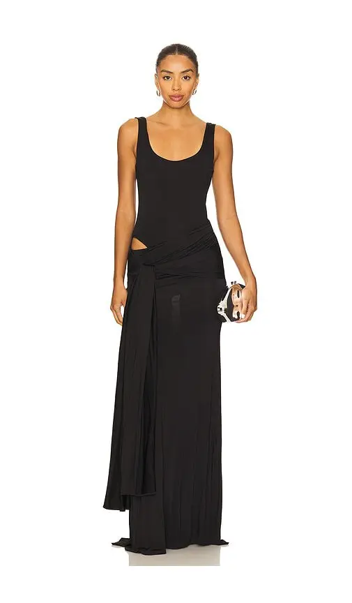 LOVERS AND FRIENDS Haydee Gown - Black