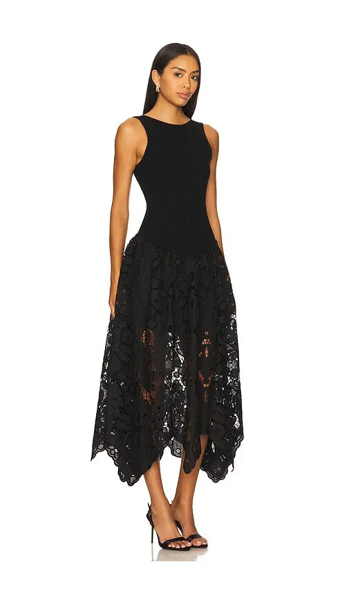 callie midi dress Callie Smocked Midi Dress – The Collective Rose