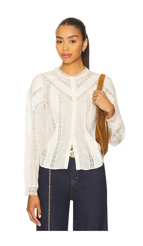 LoveShackFancy Aralina Blouse