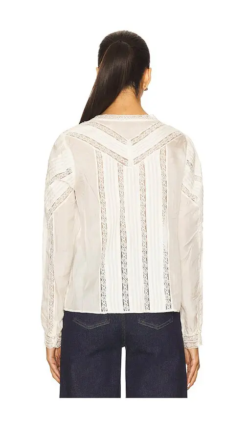 LoveShackFancy Aralina Blouse