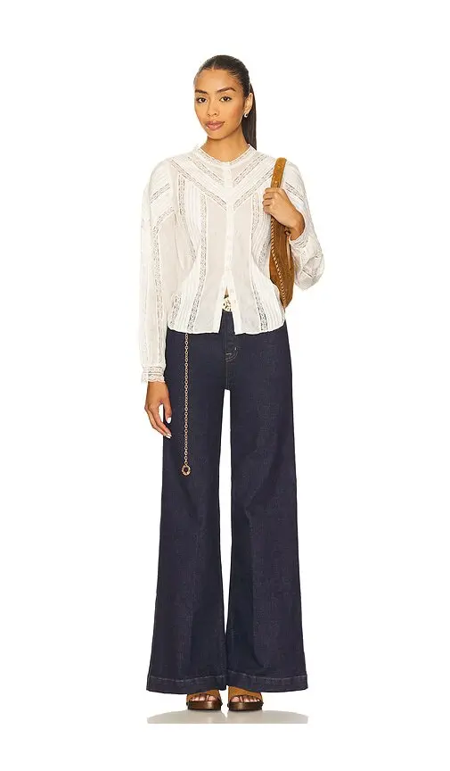 LoveShackFancy Aralina Blouse