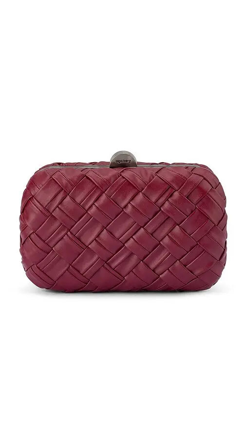 OLGA BERG Haven Woven Clutch