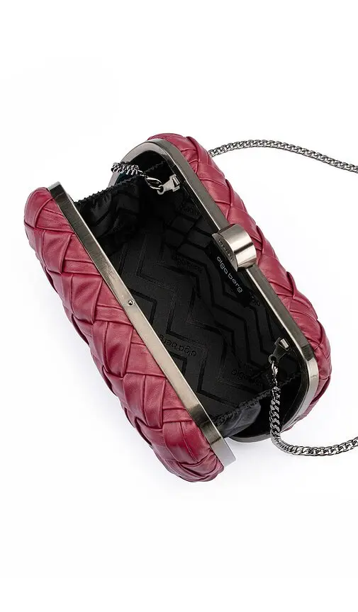OLGA BERG Haven Woven Clutch