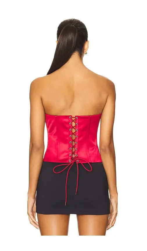 GUIZIO Satin Corset