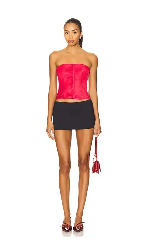 GUIZIO Satin Corset