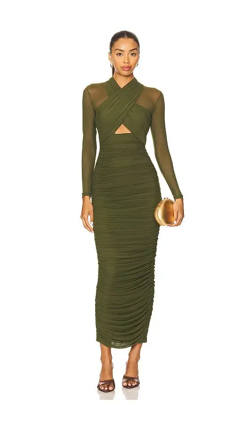 Bardot Aliyah Long Midi Dress