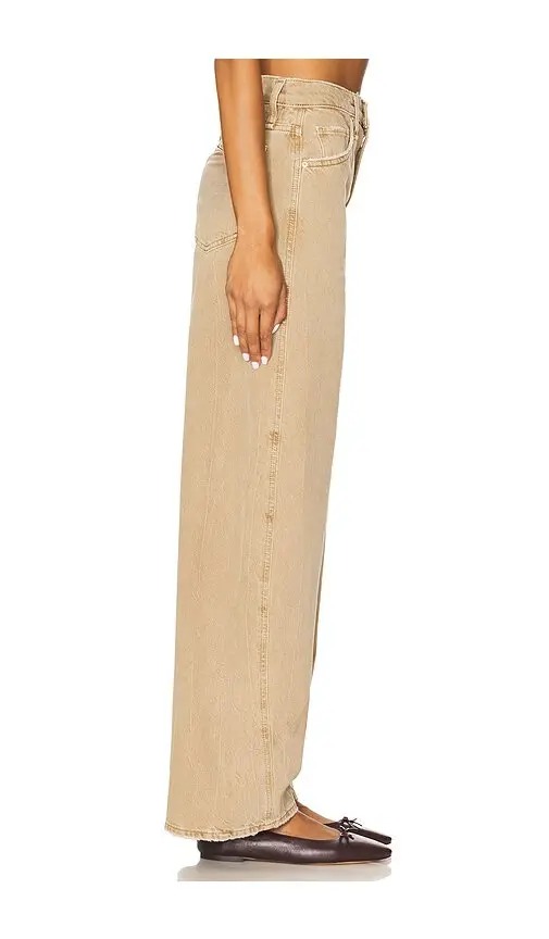 Hudson Jeans Bailey Relaxed Barrel Jeans - Tan