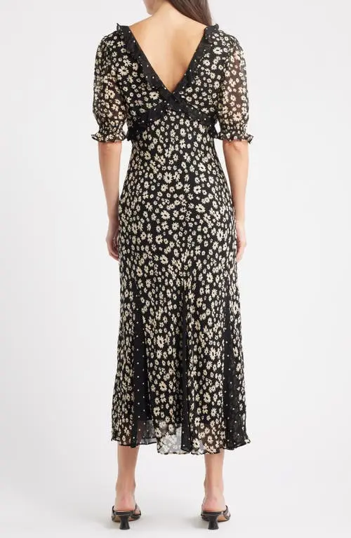 Rails Annmarie Floral Maxi Dress - Daisy Dot Combo