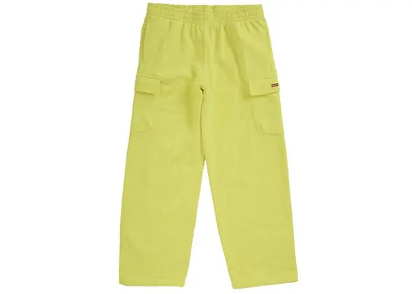 Supreme Small Box Cargo Sweatpant - Bright Yellow
