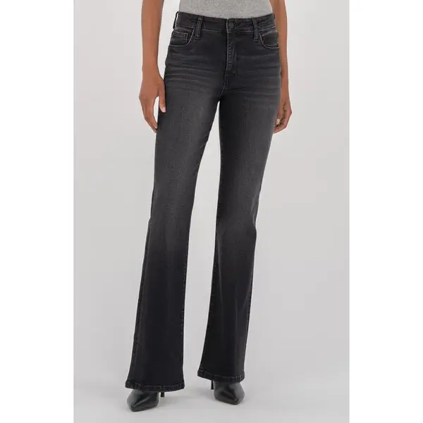 Kut From The Kloth Ana High Waist Flare Jeans - Multiplicity