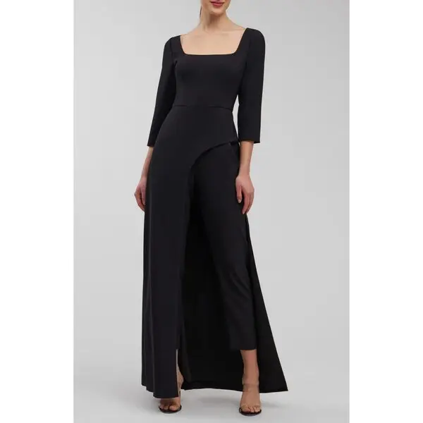 KAY UNGER Danna Walk Thru Jumpsuit - Black