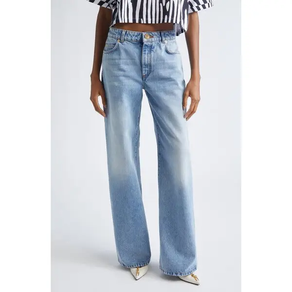 Balmain Straight Leg Jeans
