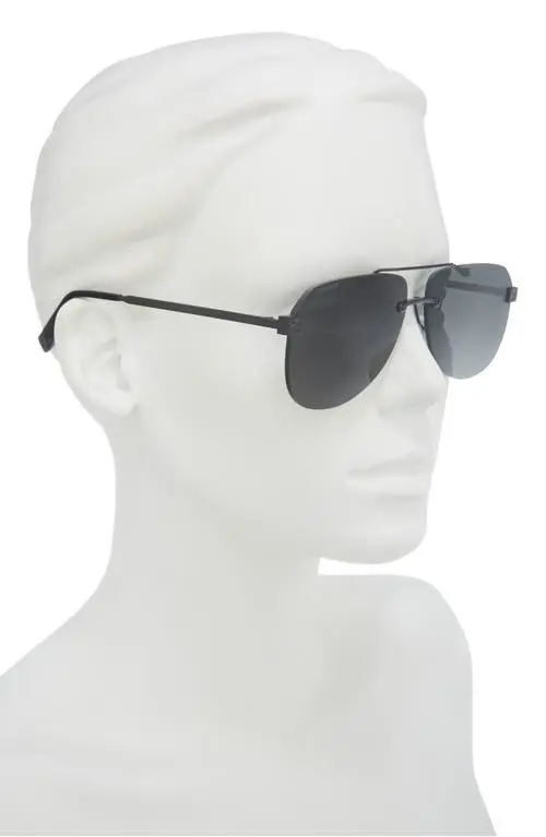 Fendi 61mm Polarized Pilot Sunglasses