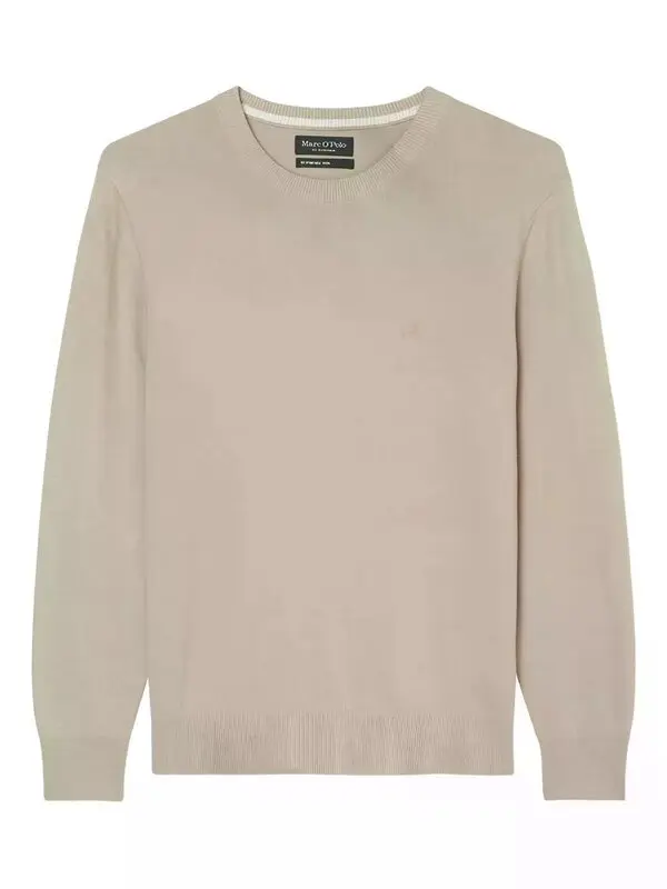 Marc O'polo Crew Neck Knitted Sweater - Neutrals
