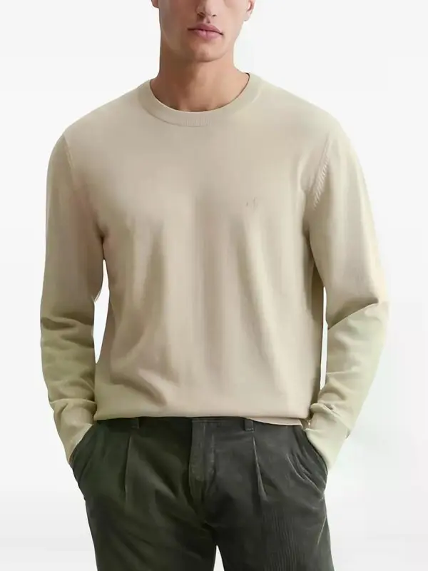 Marc O'polo Crew Neck Knitted Sweater - Neutrals