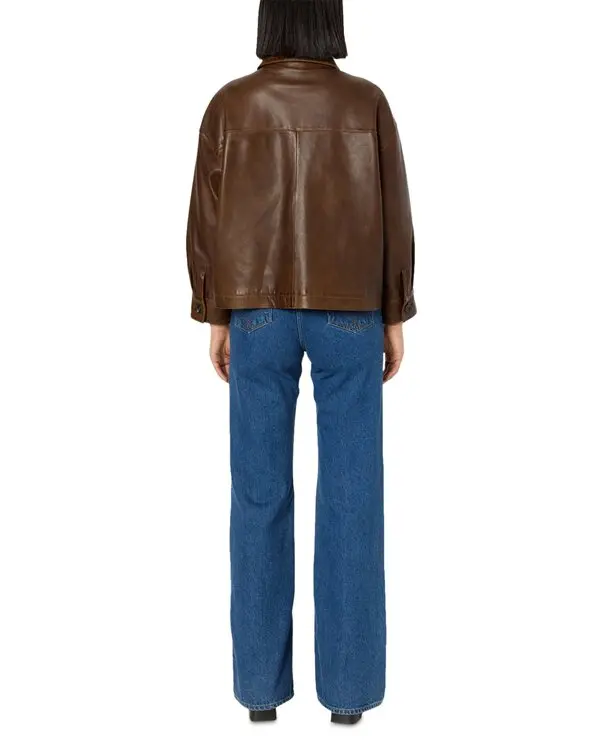 Gerard Darel Nicole Leather Jacket