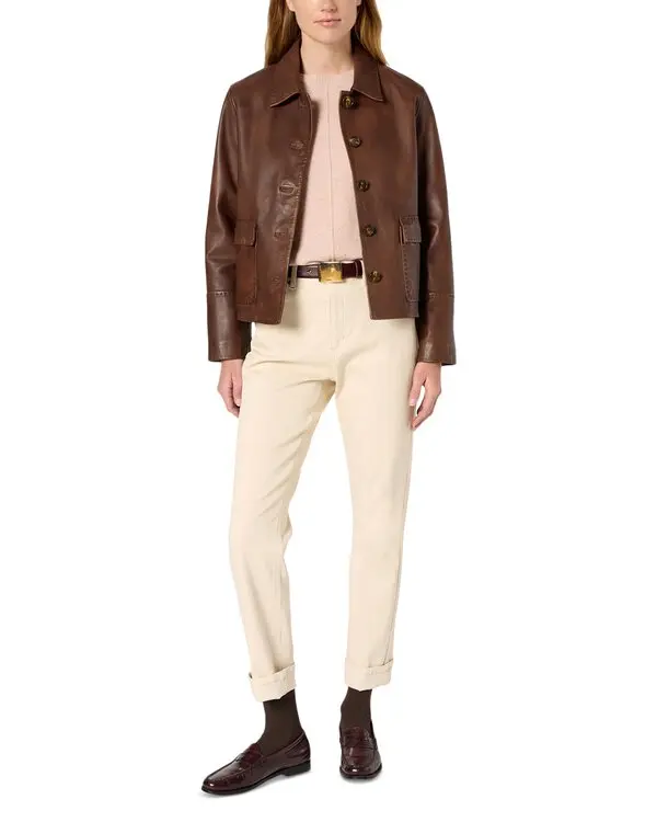Gerard Darel Naima Leather Jacket