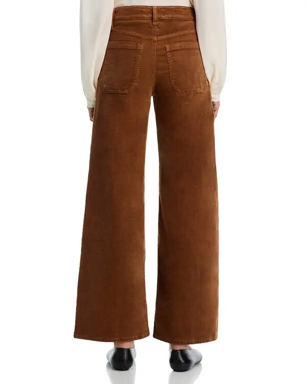 FRAME Le Slim Palazzo Mode Corduroy Jeans - Maple Brow