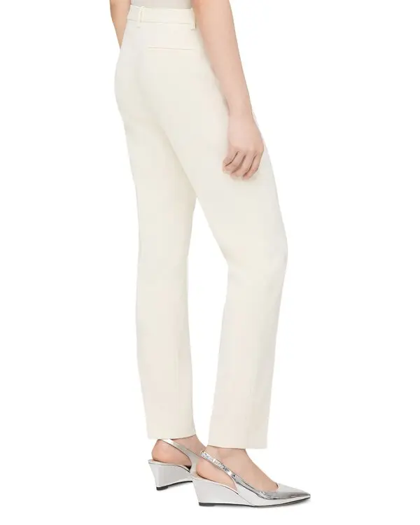 Theory Treeca Slim Pants - Rice