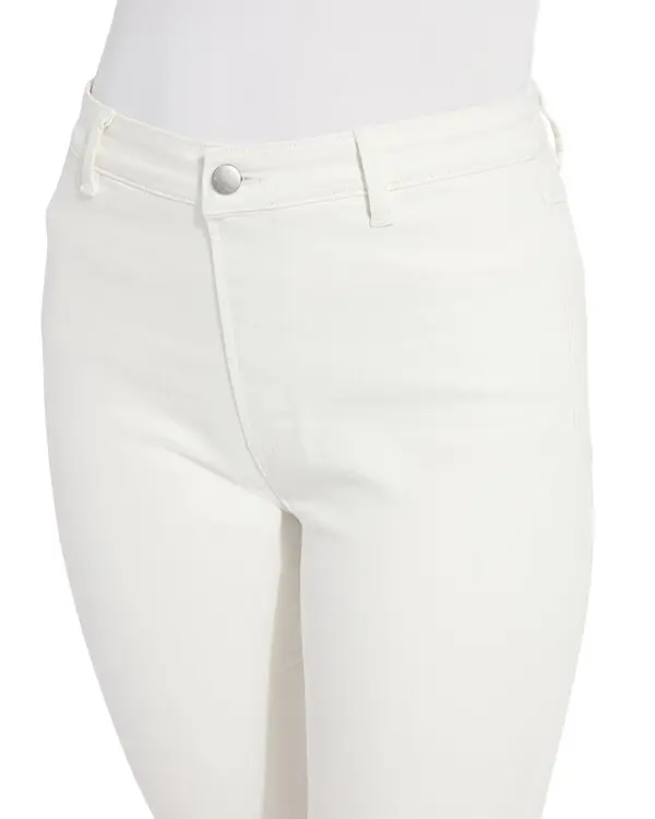 Lyssé Estelle Everyday Flare Jeans - Ecru White
