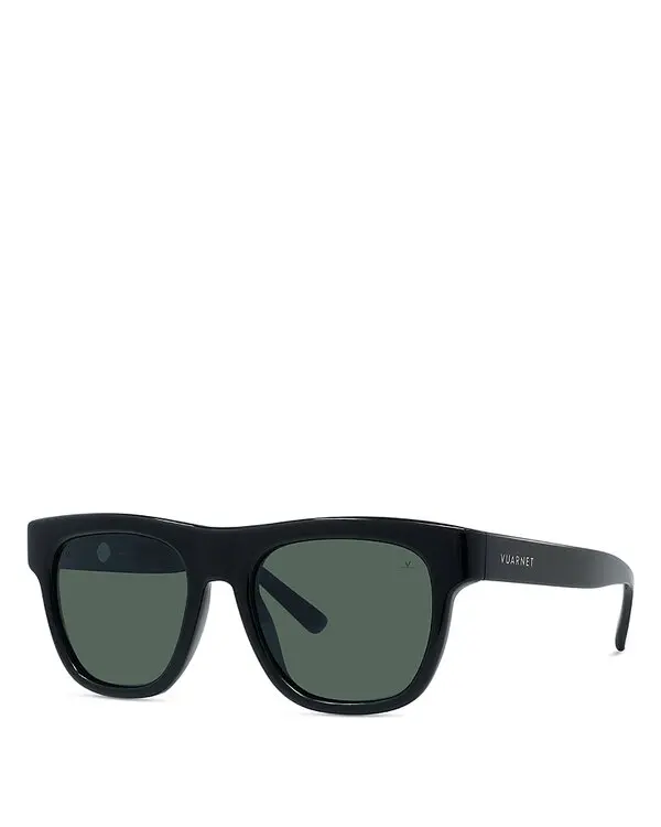Vuarnet Lifestyle Square Sunglasses, 55mm - Black/grey Polar