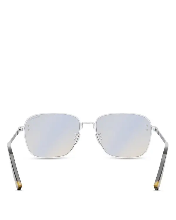 Dior Geometric Sunglasses - Silver/gradient