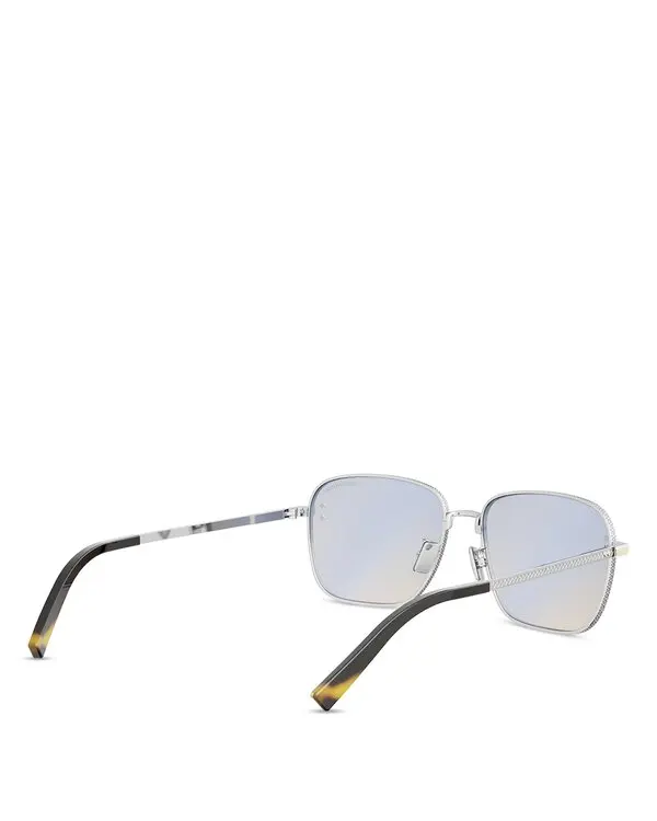 Dior Geometric Sunglasses - Silver/gradient