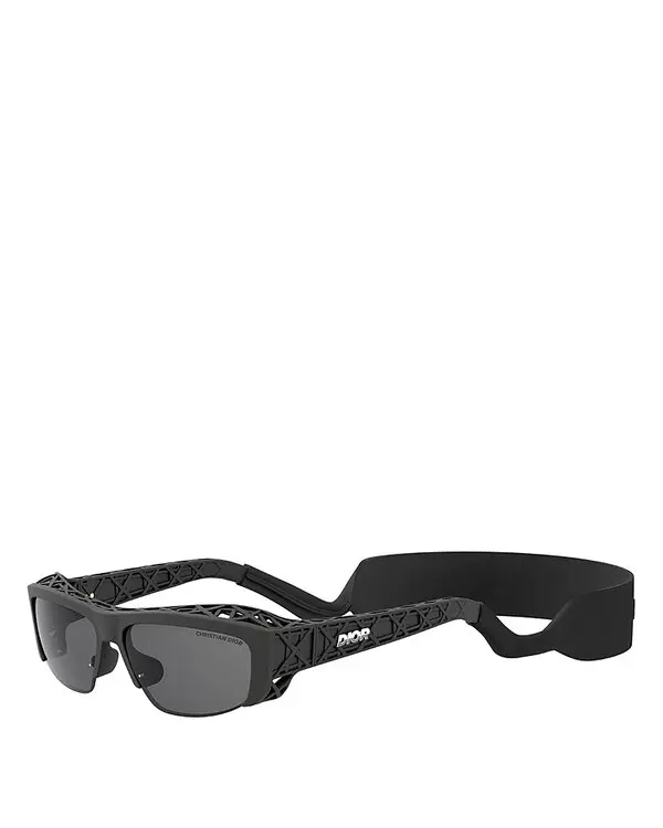 Dior Dior3d S4i Geometric Sunglasses, 60mm - Black/smoke