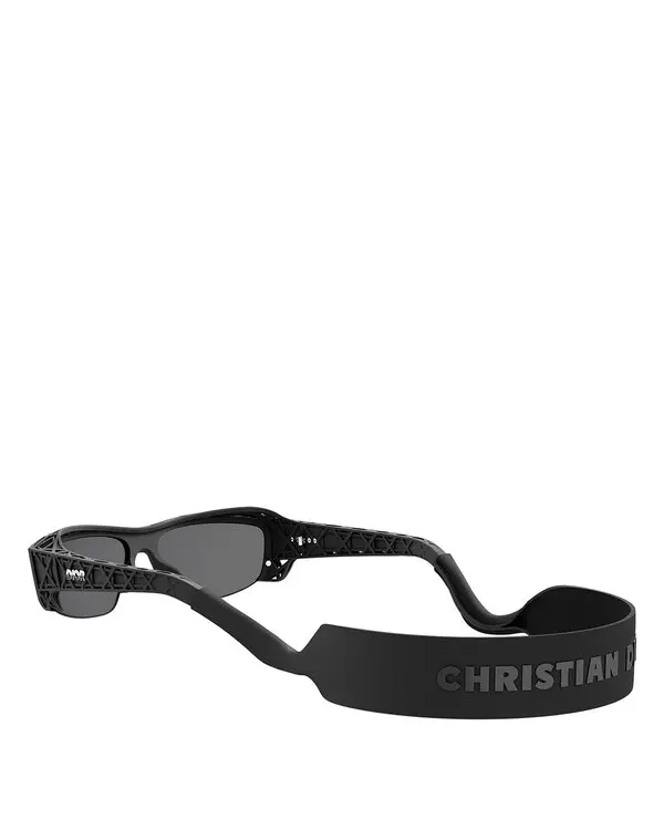 Dior Dior3d S4i Geometric Sunglasses, 60mm - Black/smoke