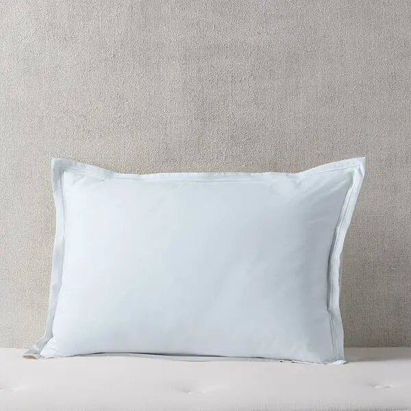 HUDSON PARK COLLECTION Italian Percale Solid King Sham Set Exclusive - Cloud