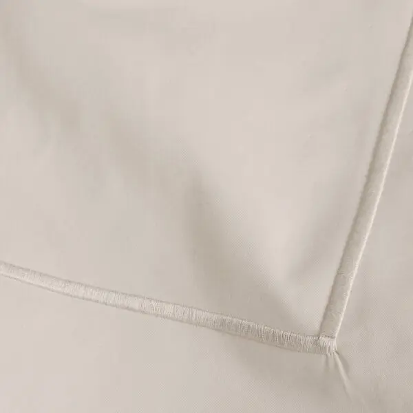 HUDSON PARK COLLECTION Italian Percale Solid King Sham Set Exclusive - Vanilla Sky