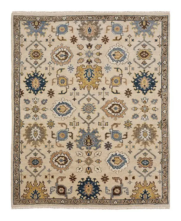 ORIENTAL WEAVERS Majorca Maj08 Area Rug, 6'0x9'0 - Ivory