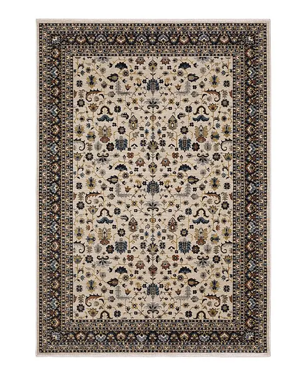 ORIENTAL WEAVERS Eliana Eli02 Runner Area Rug, 2'3x7'6 - Beige