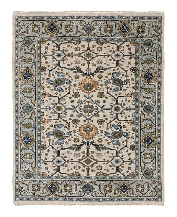 ORIENTAL WEAVERS Majorca Maj01 Runner Area Rug, 2'6x10'0 - Ivory