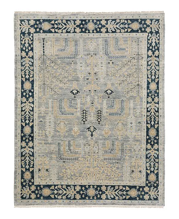 ORIENTAL WEAVERS Majorca Maj04 Area Rug, 6'0x9'0 - Gray